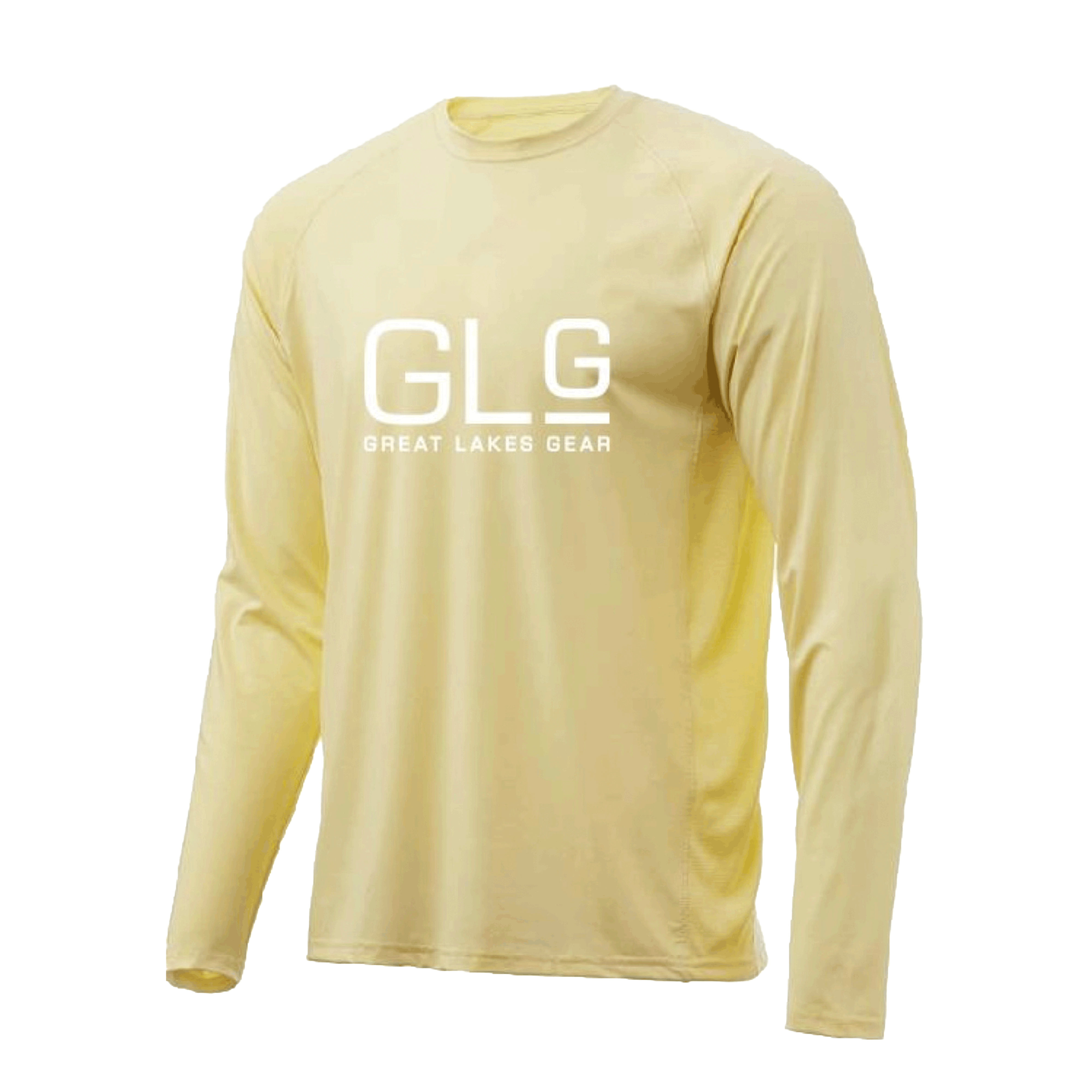 GREAT LAKES GEAR - LAKE MICHIGAN LONG SLEEVE T-SHIRT - GREY HEATHER ...