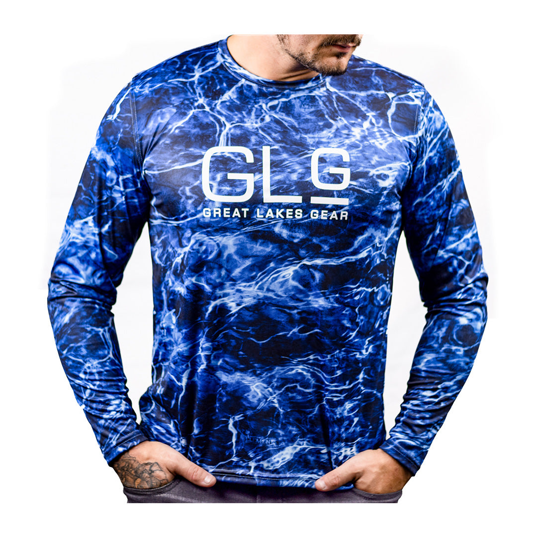 MOSSY OAK WATER GLG LONG SLEEVE – Great Lakes Gear